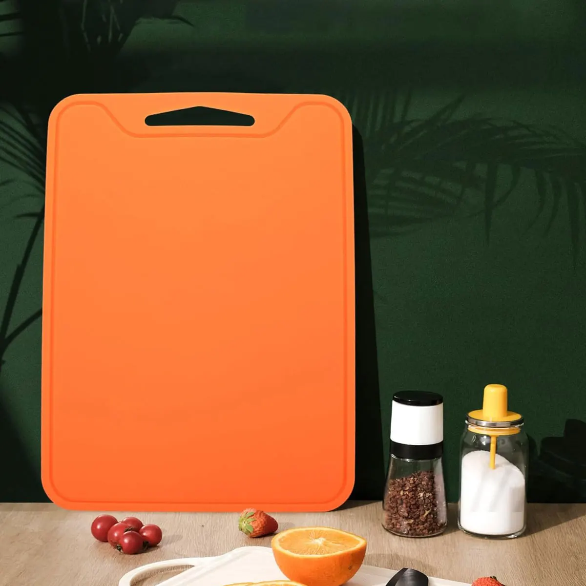 Thick Silicone Cutting Board Double-sided Usable Cutting Board Non ...