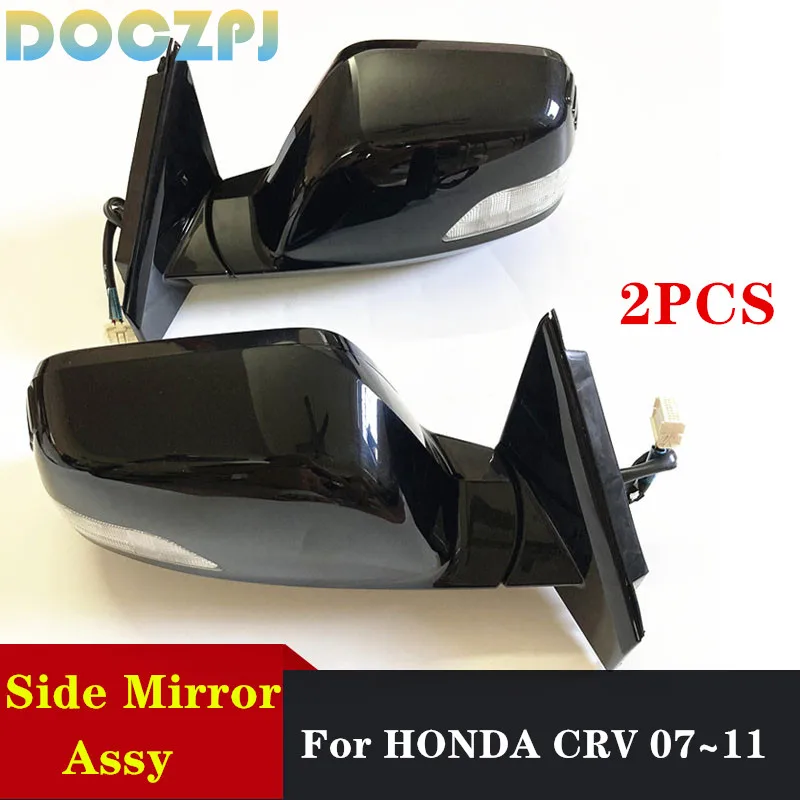 2PCS-Left-and-Right-Car-Exterior-Review-Side-Mirror-For-HONDA-CR-V-CRV ...