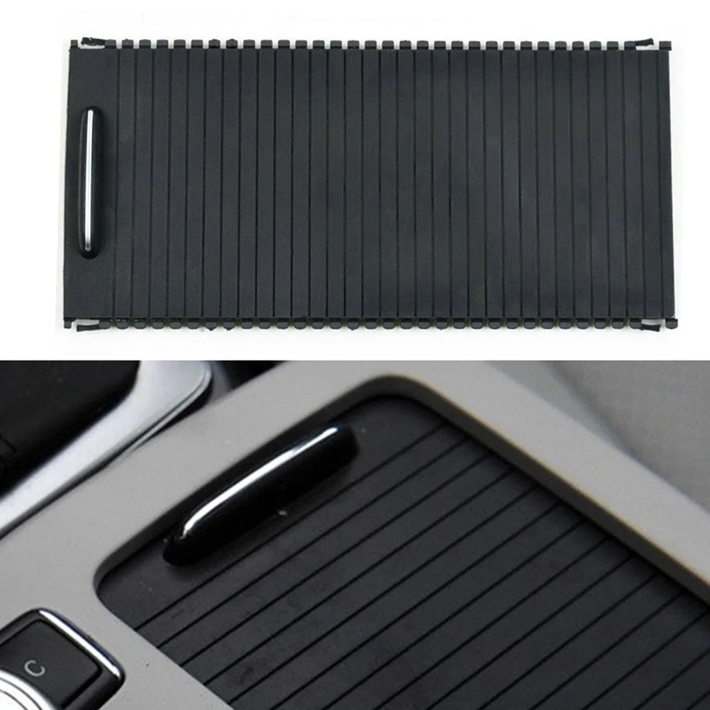 Black-Center-Console-Roller-Blind-Cover-For-Mercedes-C-Class-W204-S204 ...
