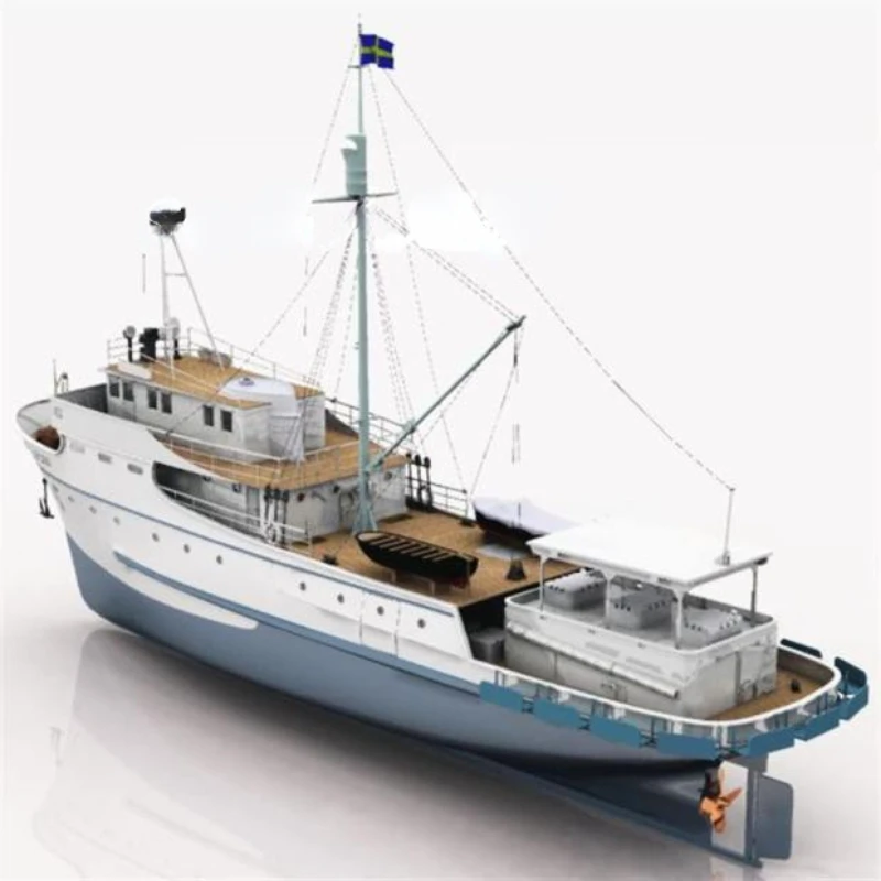 1-100-Assembled-RC-Lucas-Fish-Boat-Model-Kit-RC-Fishing-Boat-Tuna-Boat ...