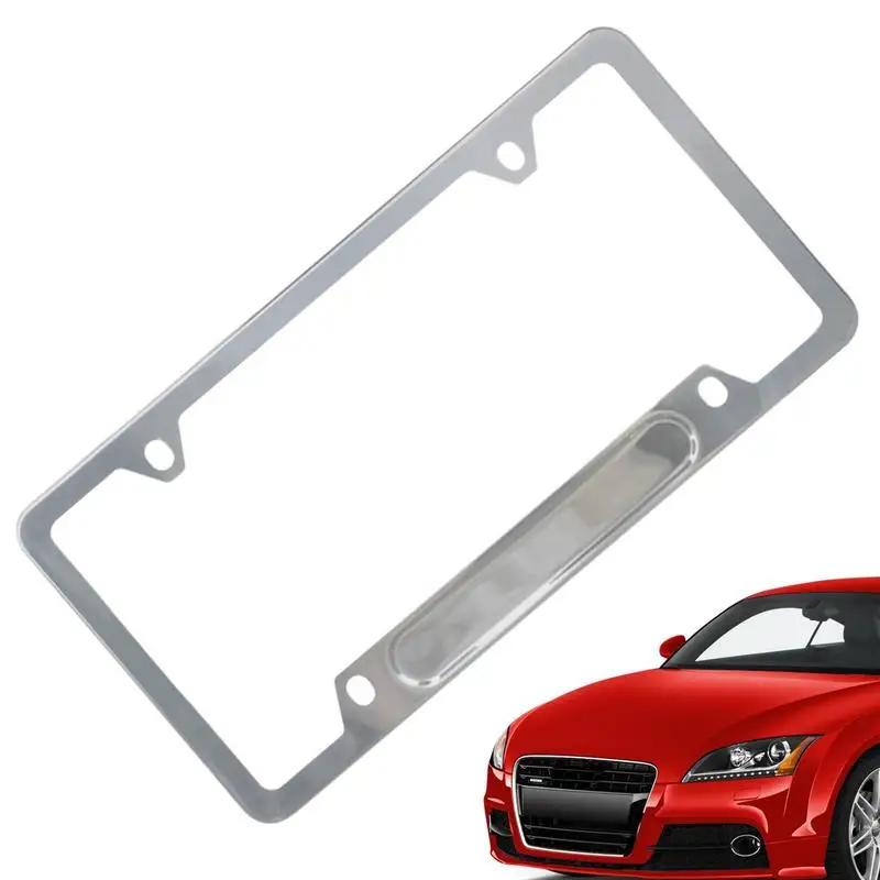 Car-License-Plate-Frame-Exterior-Decor-Plate-Cover-Car-Tag-Frame ...