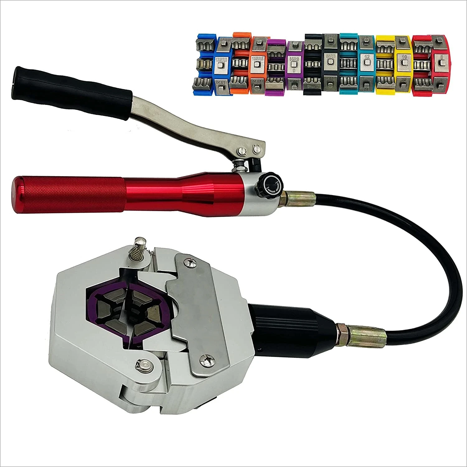 ท่อไฮดรอลิก Crimper Hydra Krimp เครื่องปรับอากาศ Repaire A/C Crimping ...