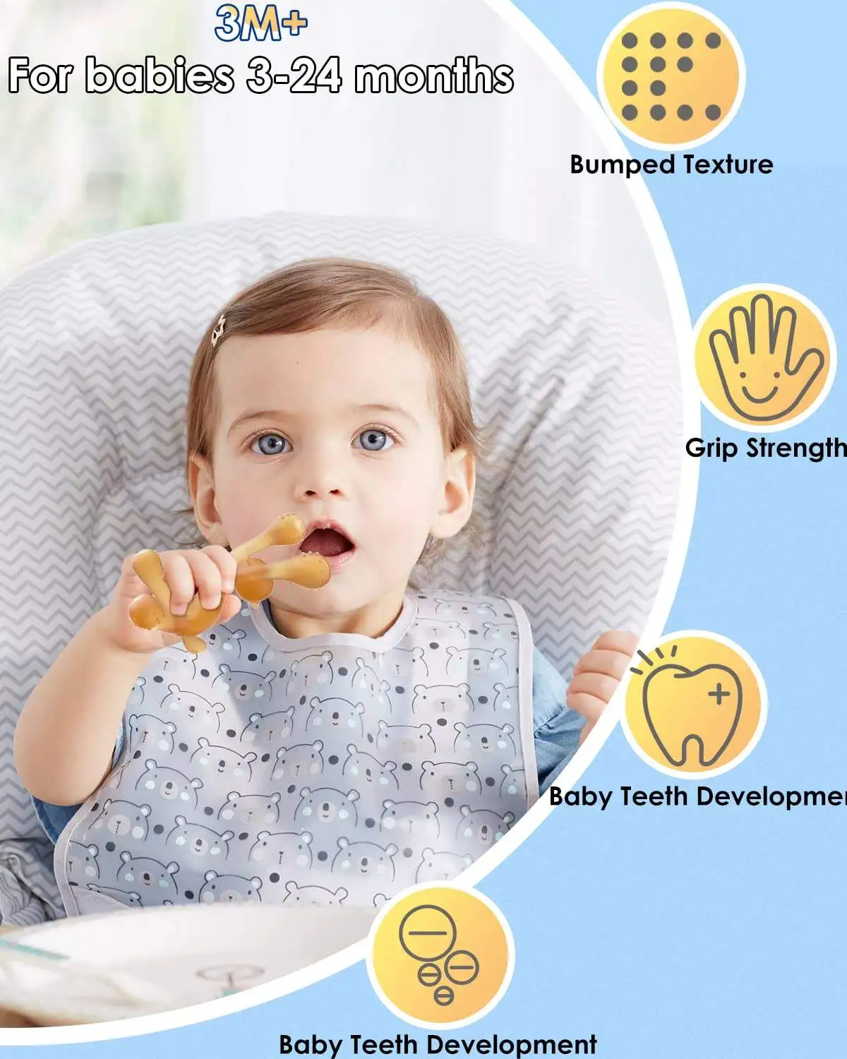 Funny-Cartoon-Cat-Design-Safety-Food-Silicone-Teething-Chewing-Stick ...