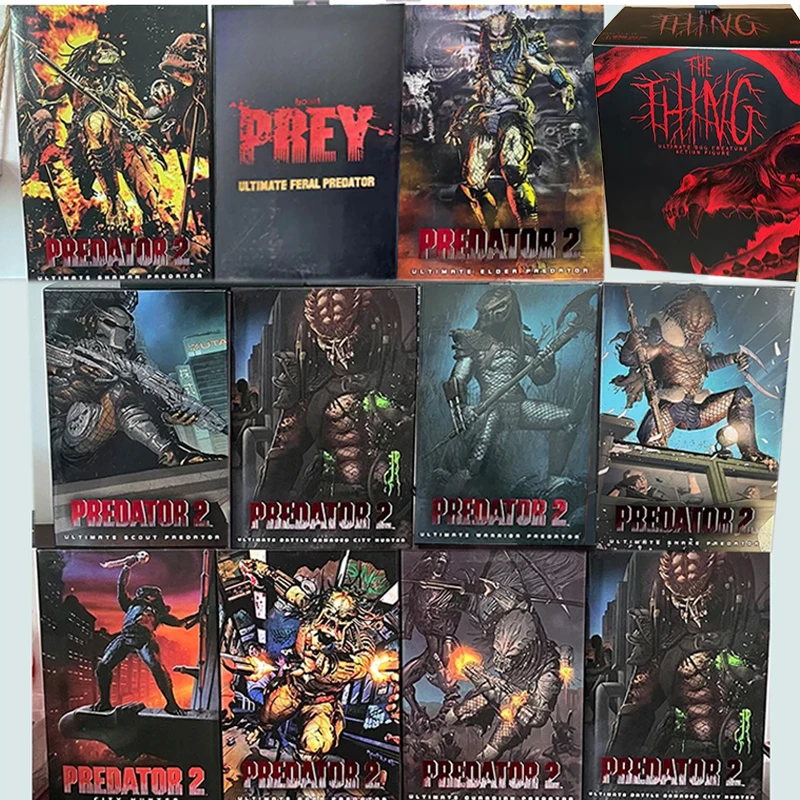 NECA-figura-de-acci-n-Predator-Feral-Scout-Alpha-Warrior-Shaman ...