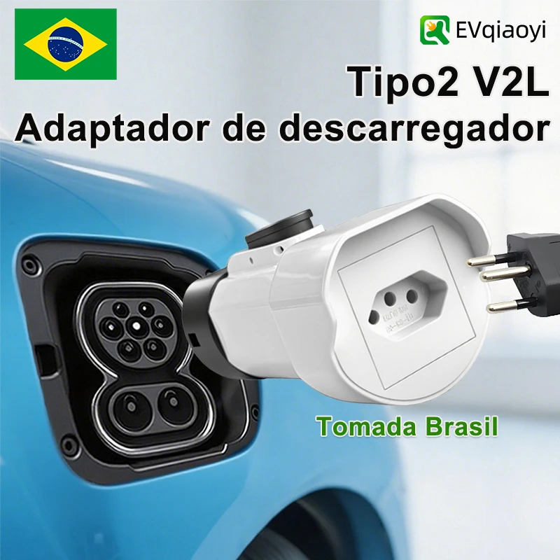 for BYD Descarregador V2L do tipo 2 é compatível com carros elétricos ...