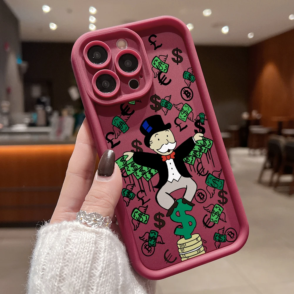 Monopoly Theme Soft TPU Phone Case - Durable Back Cover for Redmi Turbo ...