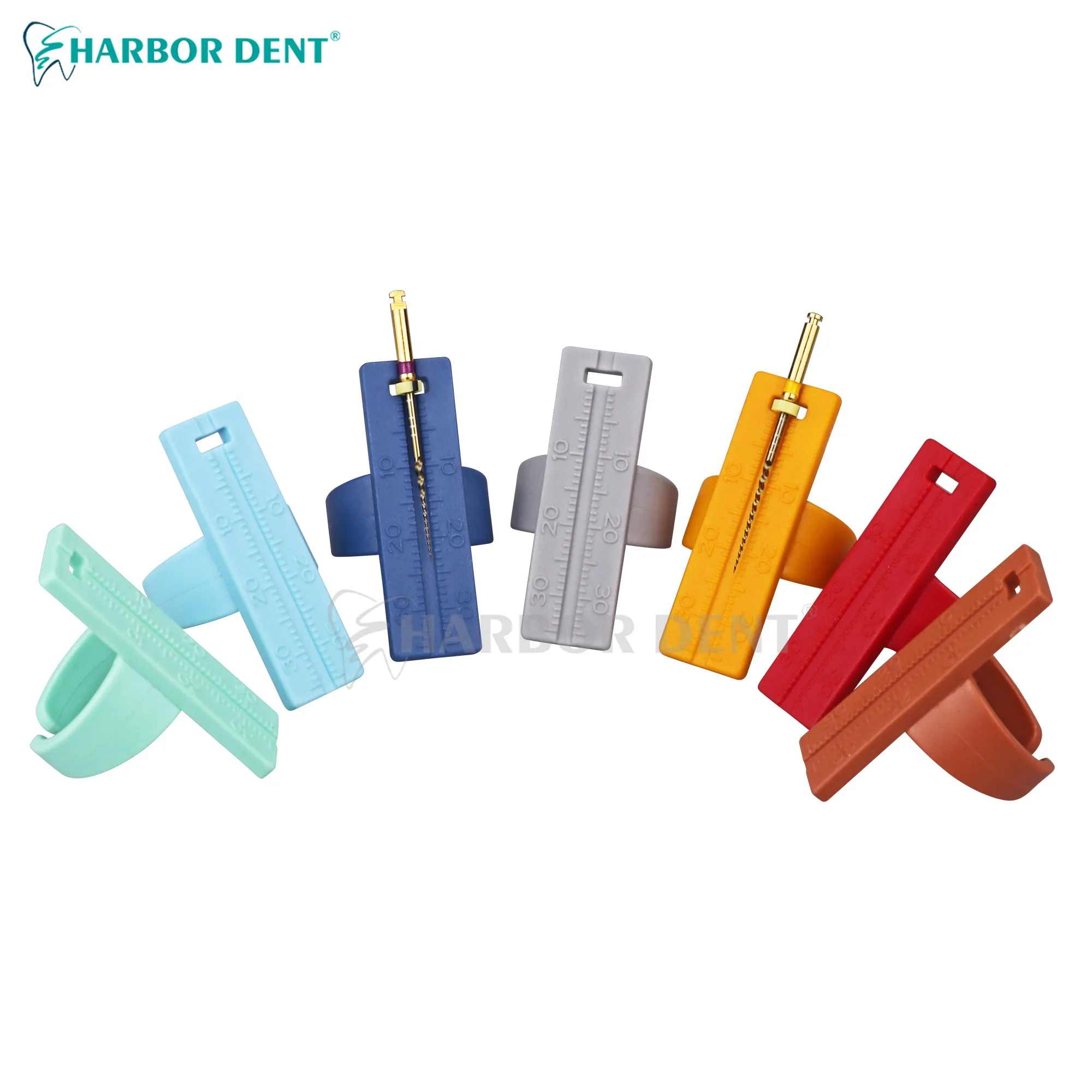 1pc-Dental-Instrument-Silicone-Color-Dentist-Ring-Ruler-Root-Canal ...