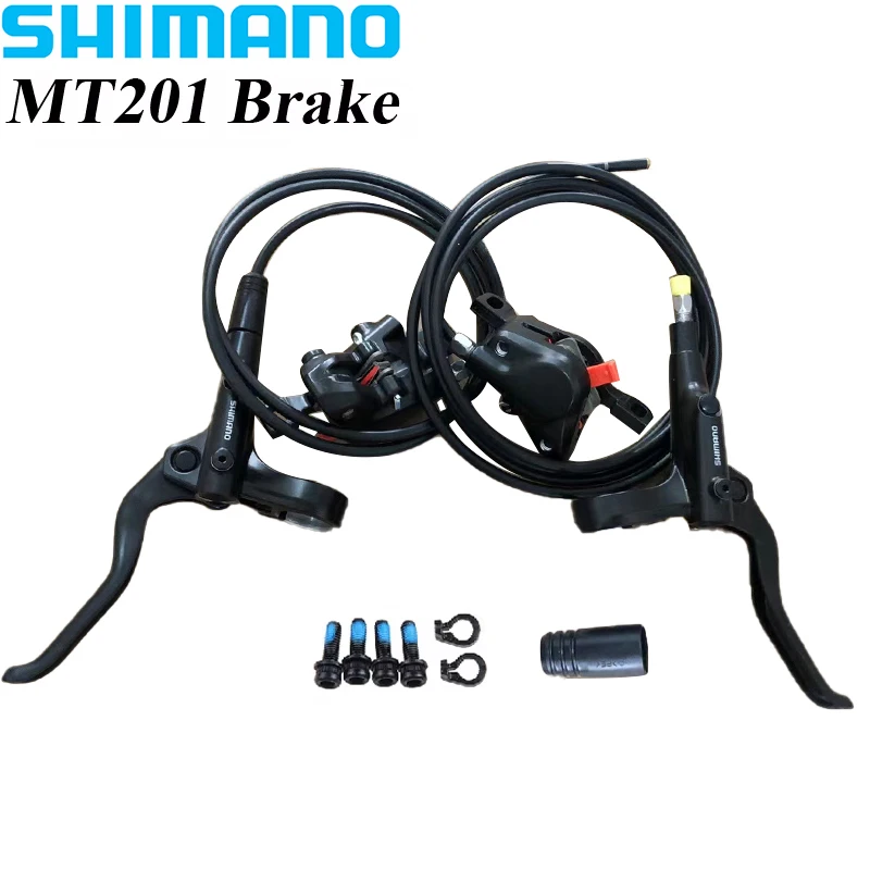 SHIMANO-MT201-Hydraulic-Disc-Brake-3-Finger-Alloy-Lever-2-Piston-MTB ...