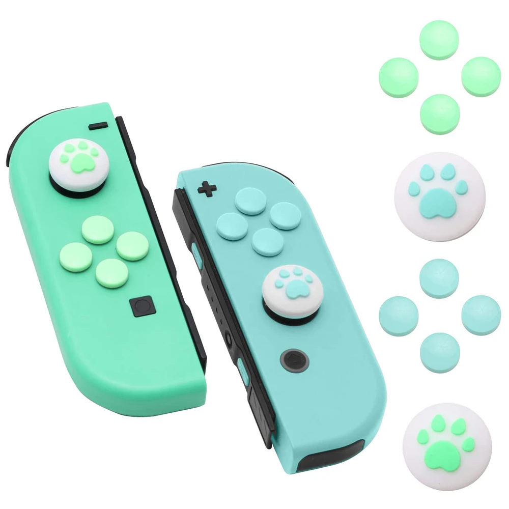 Cute-Cat-Claw-Joycon-Buttons-Gaming-Thumb-Stick-Grip-Cover-for-Nintendo ...