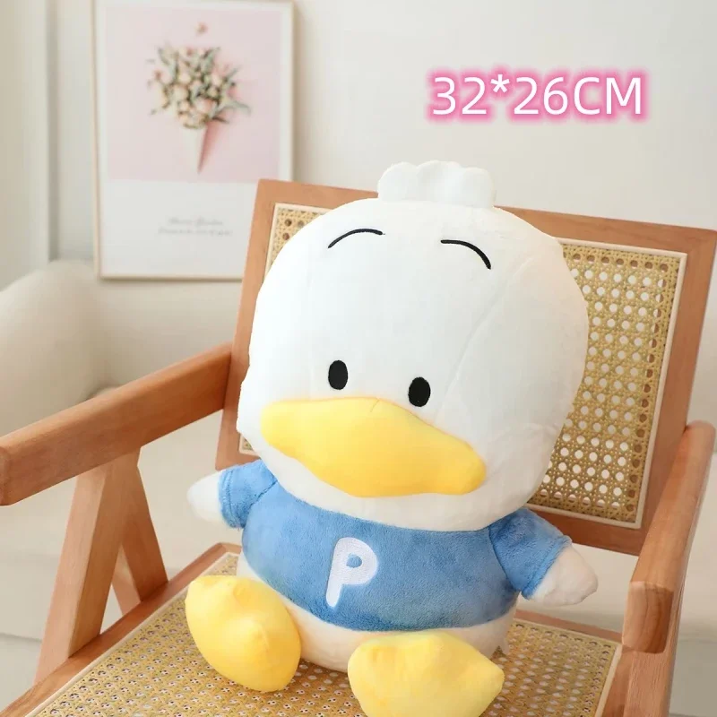 Sanrio Pekkle Duck Throw Pillow Doll Cute Anime Cartoon Soft Stuffed ...