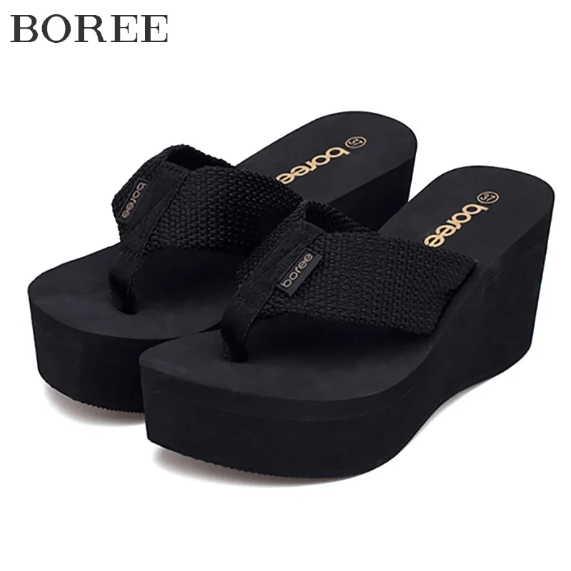 BOREE-New-Summer-Women-Slippers-Wedge-Platform-Woman-Shoes-Beach-Flip ...
