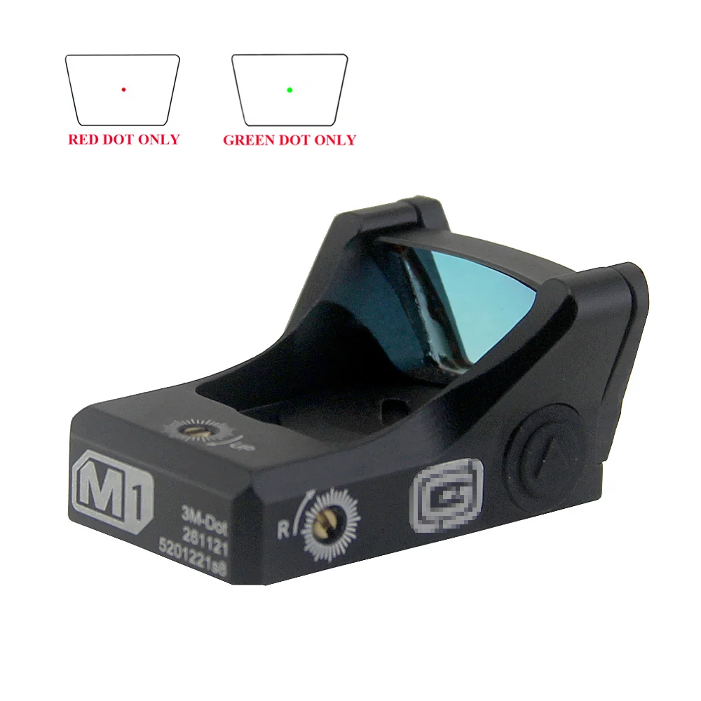 Tactical-M1-Red-or-Green-Dot-Scope-3-MOA-Pistol-Reflex-Sight-Hunting ...