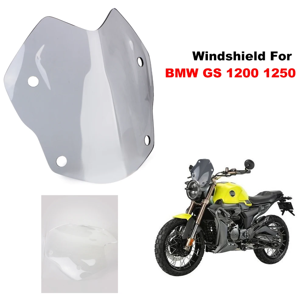 Moto-Windshield-Spoiler-Motorcycle-Windscreen-For-BMW-R1200GS-R1250GS ...