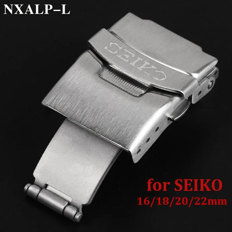 Stainless-Steel-Watch-Buckle-for-Seiko-Watch-Band-16mm-18mm-20mm-22mm ...