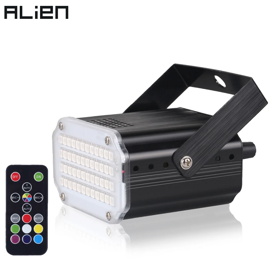 ALIEN-48-RGB-UV-LED-DJ-Disco-Sound-Activated-Stage-Lighting-Effect ...