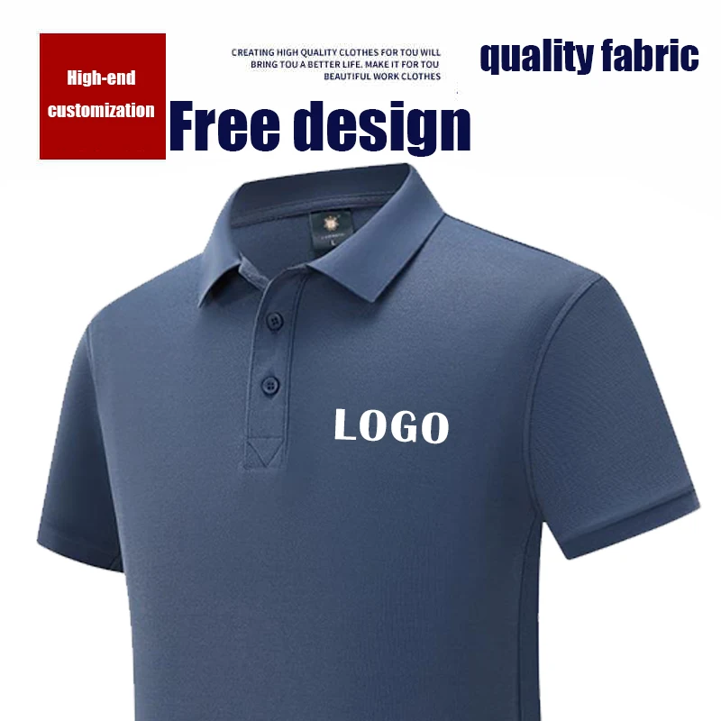 Size-S-7XL-Summer-Short-Sleeve-Solid-Classic-Polo-Shirts-Custom-Printed ...