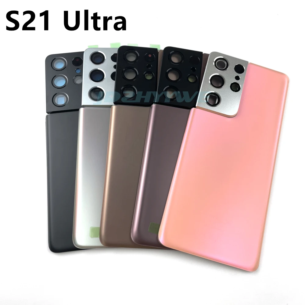 Tampa-traseira-da-bateria-para-Samsung-Galaxy-S21-Ultra-substitui-o-do ...
