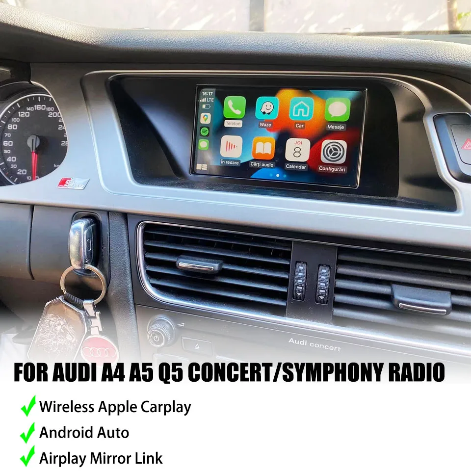 Car-Symphony-Concert-Radio-A4-B8-Apple-CarPlay-Integration-For-AUDI-A5 ...