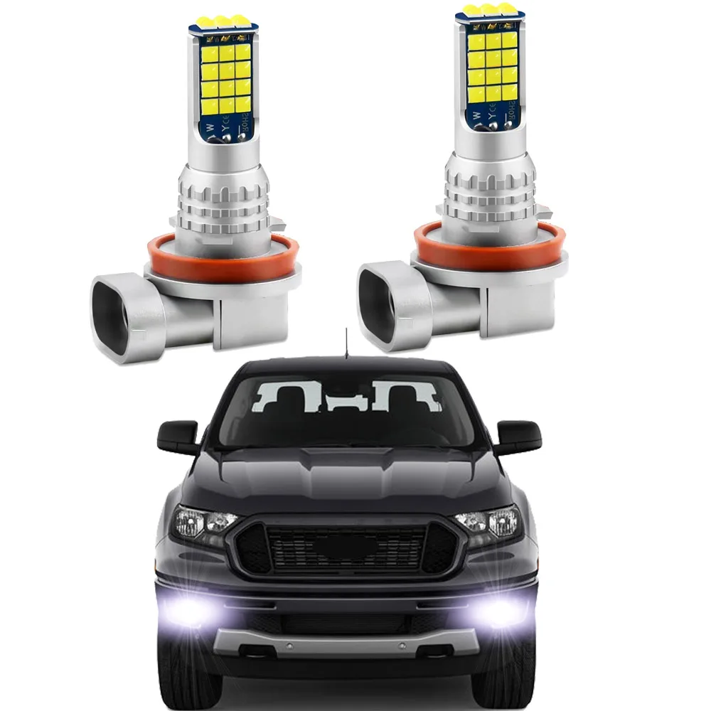 2pcs-Led-Car-Fog-Lamp-For-Ford-Ranger-2016-2023-only-fit-original-fog ...