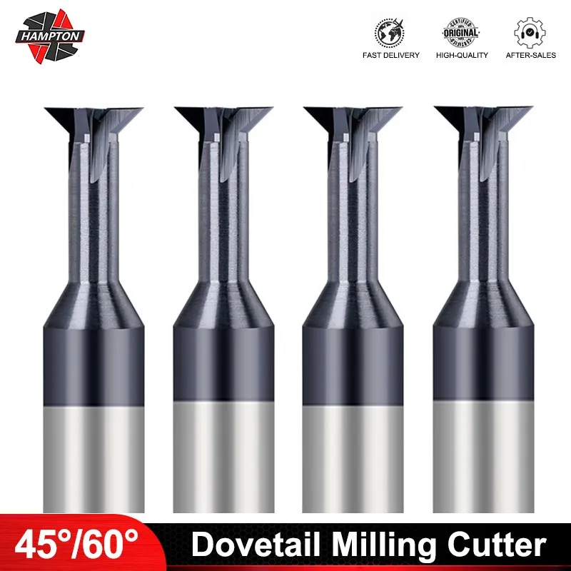 HAMPTON-Dovetail-Milling-Cutter-1-5-16mm-Carbide-End-Mill-45-60-Degrees ...