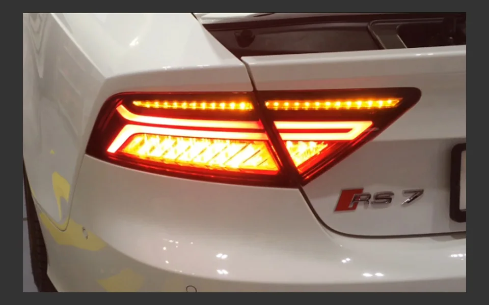 Audi A7 Tail Lights 2011-2018 RS7 LED Tail Light Rear lamp light DRL ...