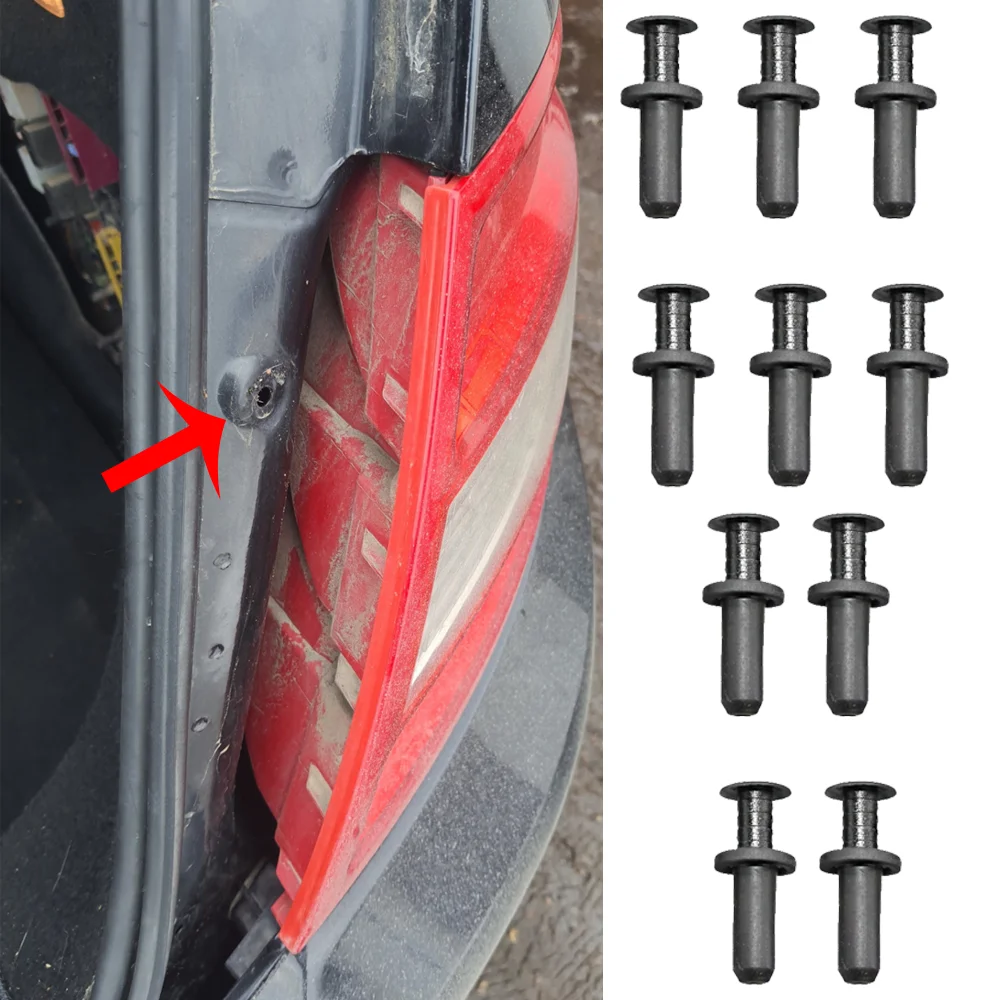 10x-Car-Tailgate-Lining-Clip-Trunk-Boot-Trim-Panel-Rivet-For-Mercedes ...