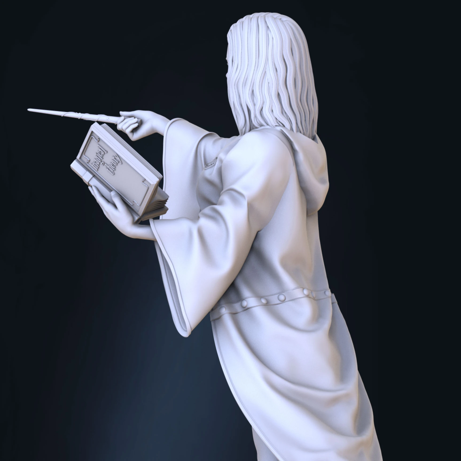 1-24-Scale-Resin-Figure-Model-Kit-Female-Magician-Hobby-Miniature ...