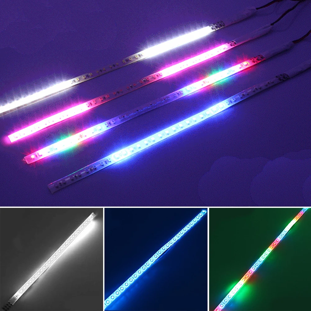12V-32-LED-Motorcycle-Decorative-Light-DRL-Car-Strobe-Flash-Strip ...