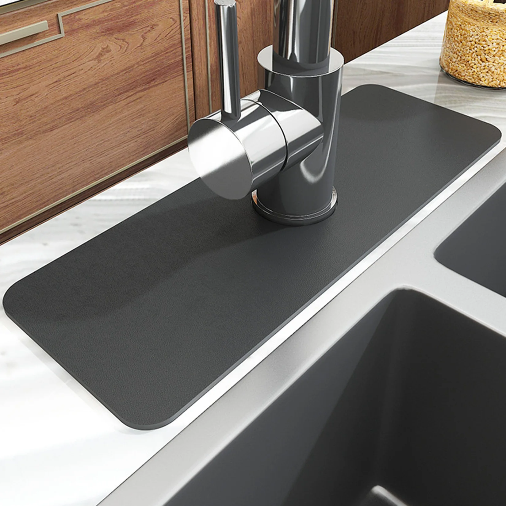 Kitchen-Sink-Splash-Mat-Silicone-Mud-Faucet-Absorbent-Mats-Sink-Splash ...