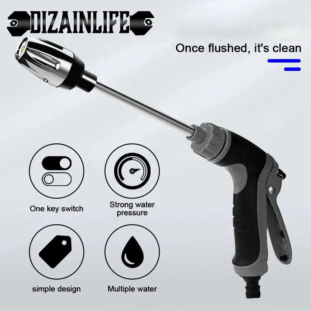 High-Pressure-Long-Pole-Gun-Car-Wash-Water-Gun-Household-Car-Wash-Tools ...