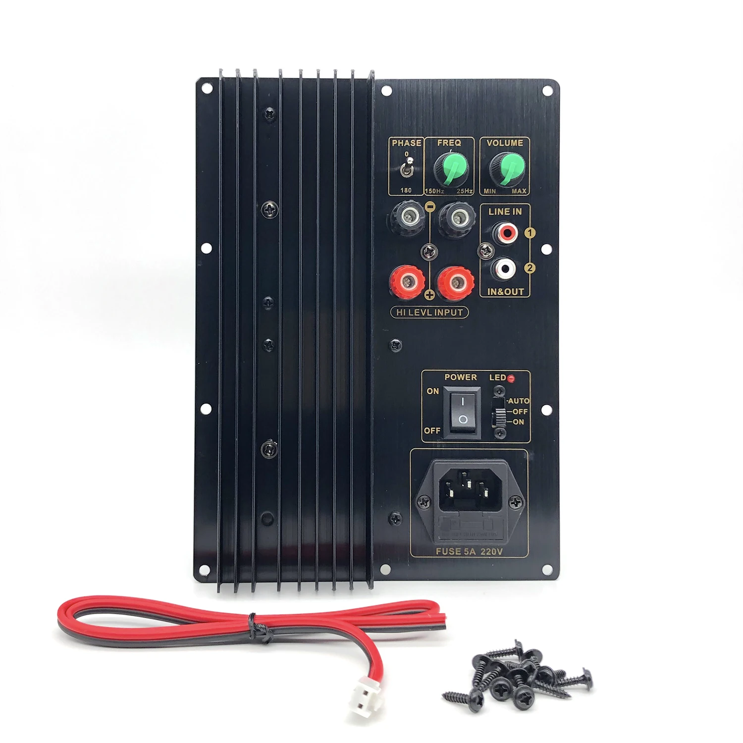 New-110-220V-heavy-bass-active-subwoofer-amplifier-board-5-1-and-7-1 ...