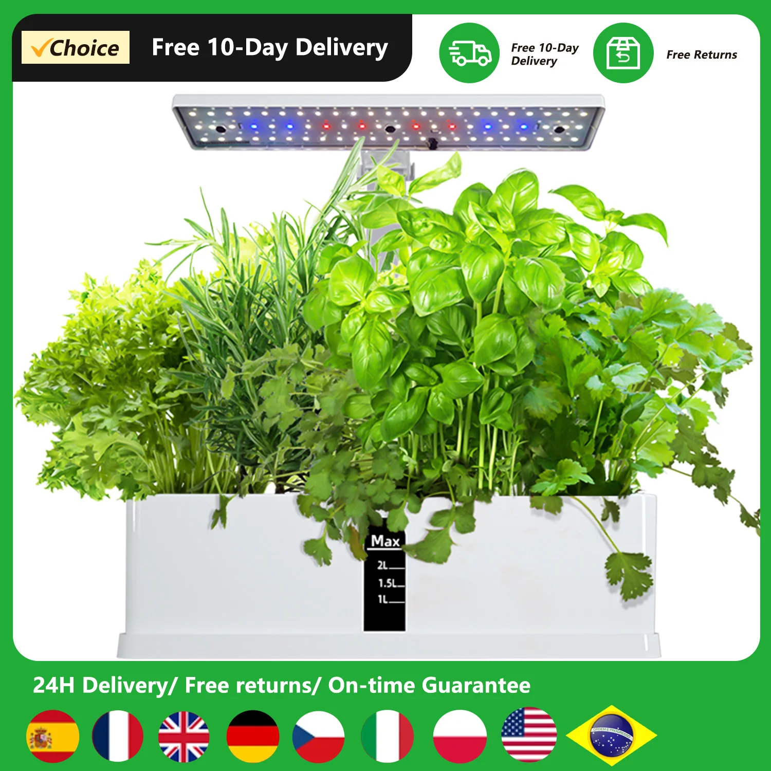 Smart-Hydroponics-Growing-System-Indoor-Garden-Kit-9-Pods-Automatic ...