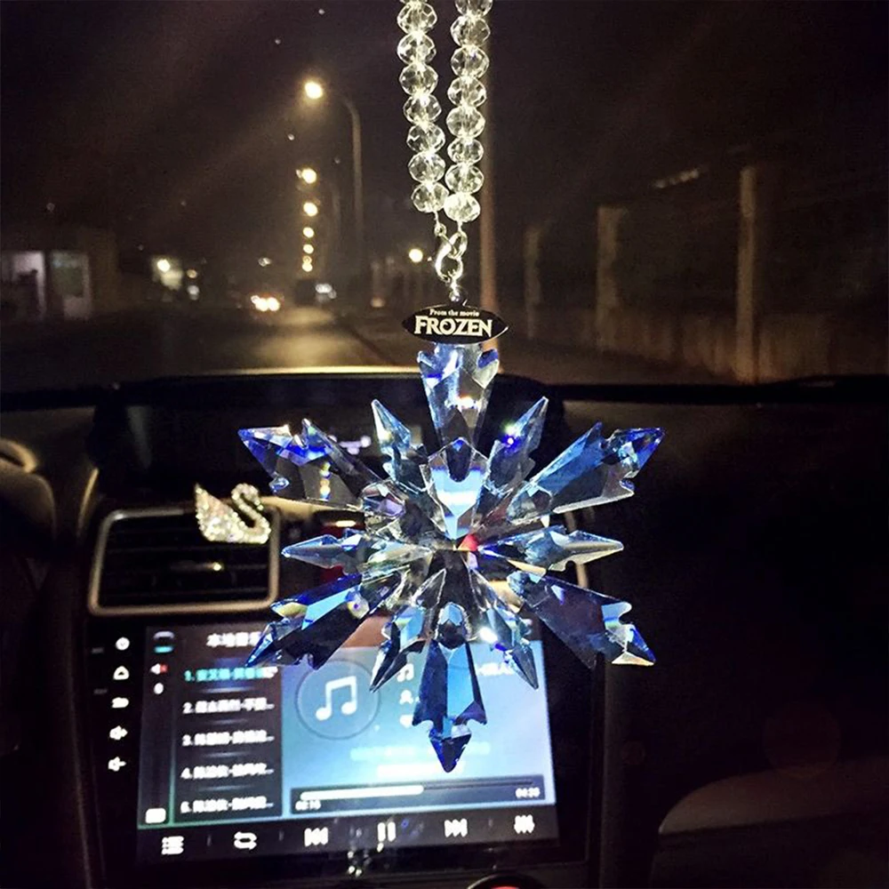 Car Rearview Mirror Pendant Car Interior Modeling Crystal Ball ...