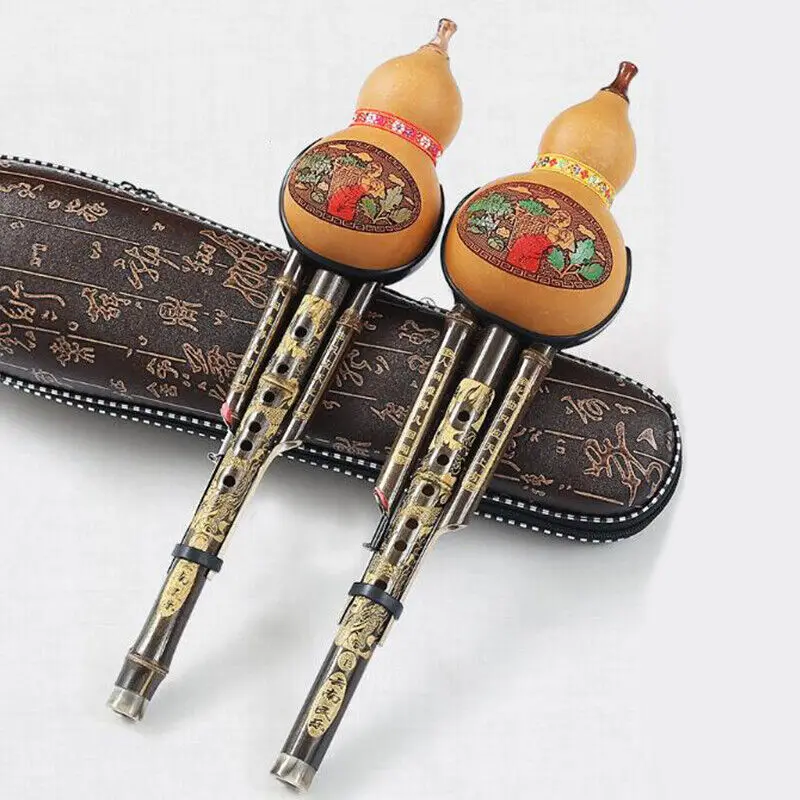 1pc Cucurbit Hulusi Flute Natural Gourd Bamboo Flauta Hulusi C/bB Key ...