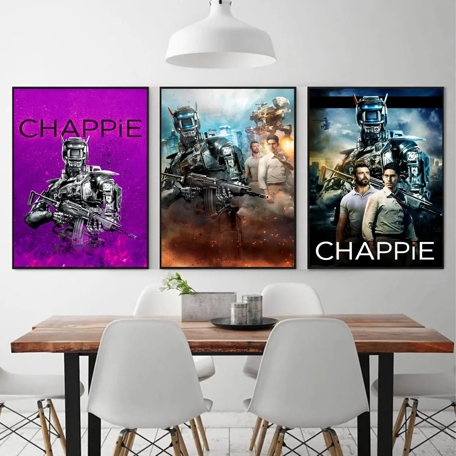 chappie-Movie-poster-24x36-Wall-Art-Canvas-Posters-Decoration-Art ...