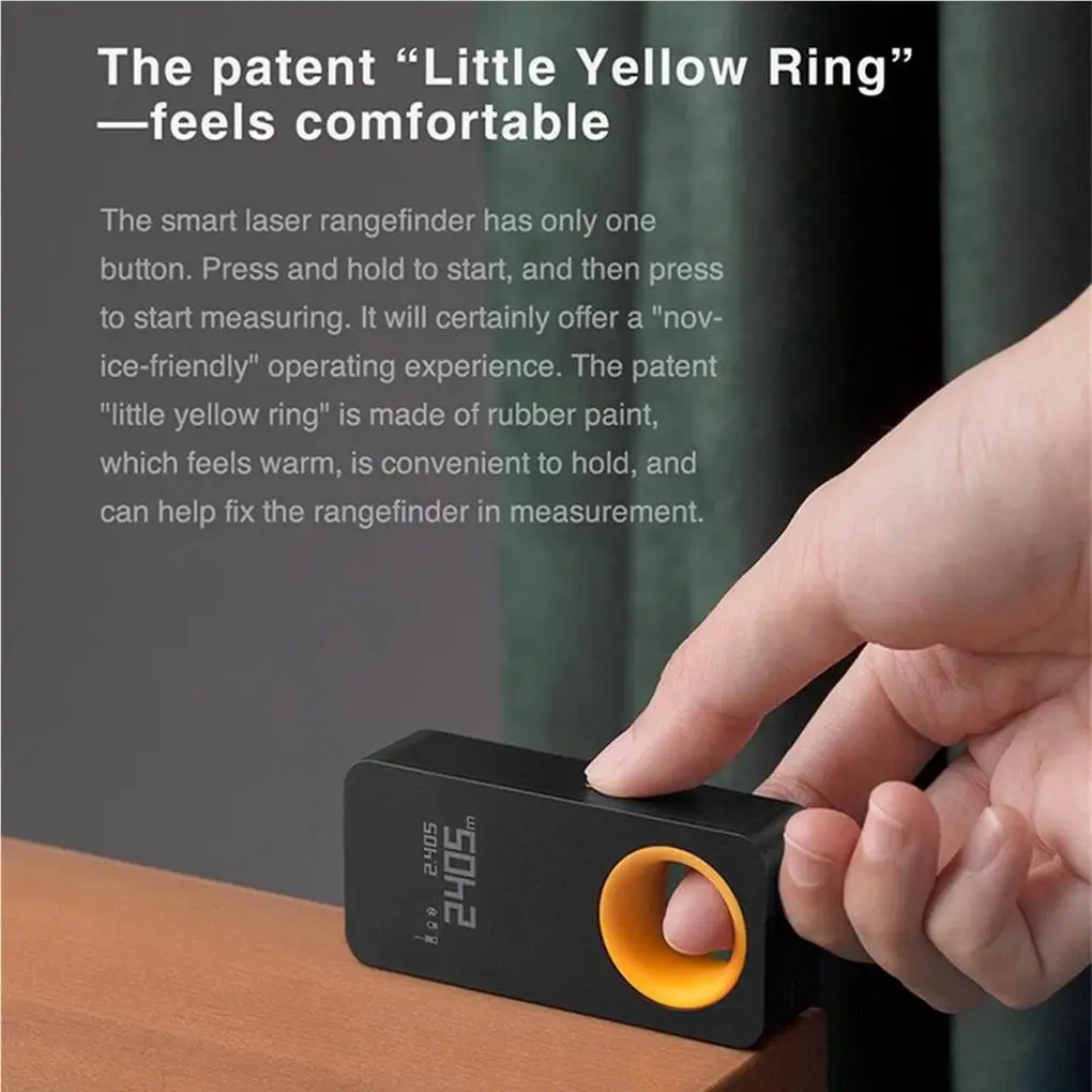 Tape-Measure-Rechargeable-Cordless-Portable-Rangefinder-Length-Distance ...