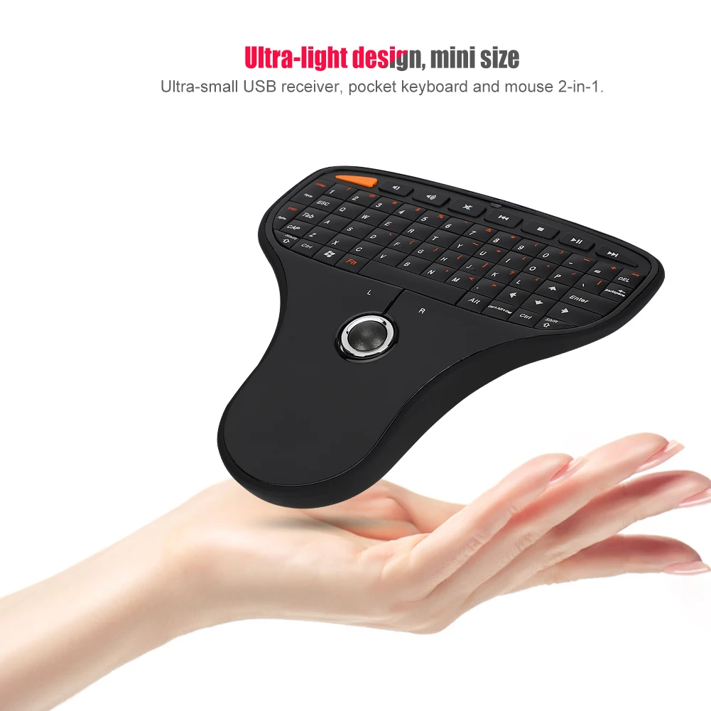 N5901-QWERTY-Keyboard-Trackball-2-4G-Wireless-Mini-USB-MultiMedia ...