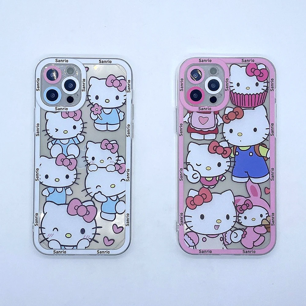 Mobile Phone Case Iphone 14 Pro Max Hello Kitty - Transparent Phone ...