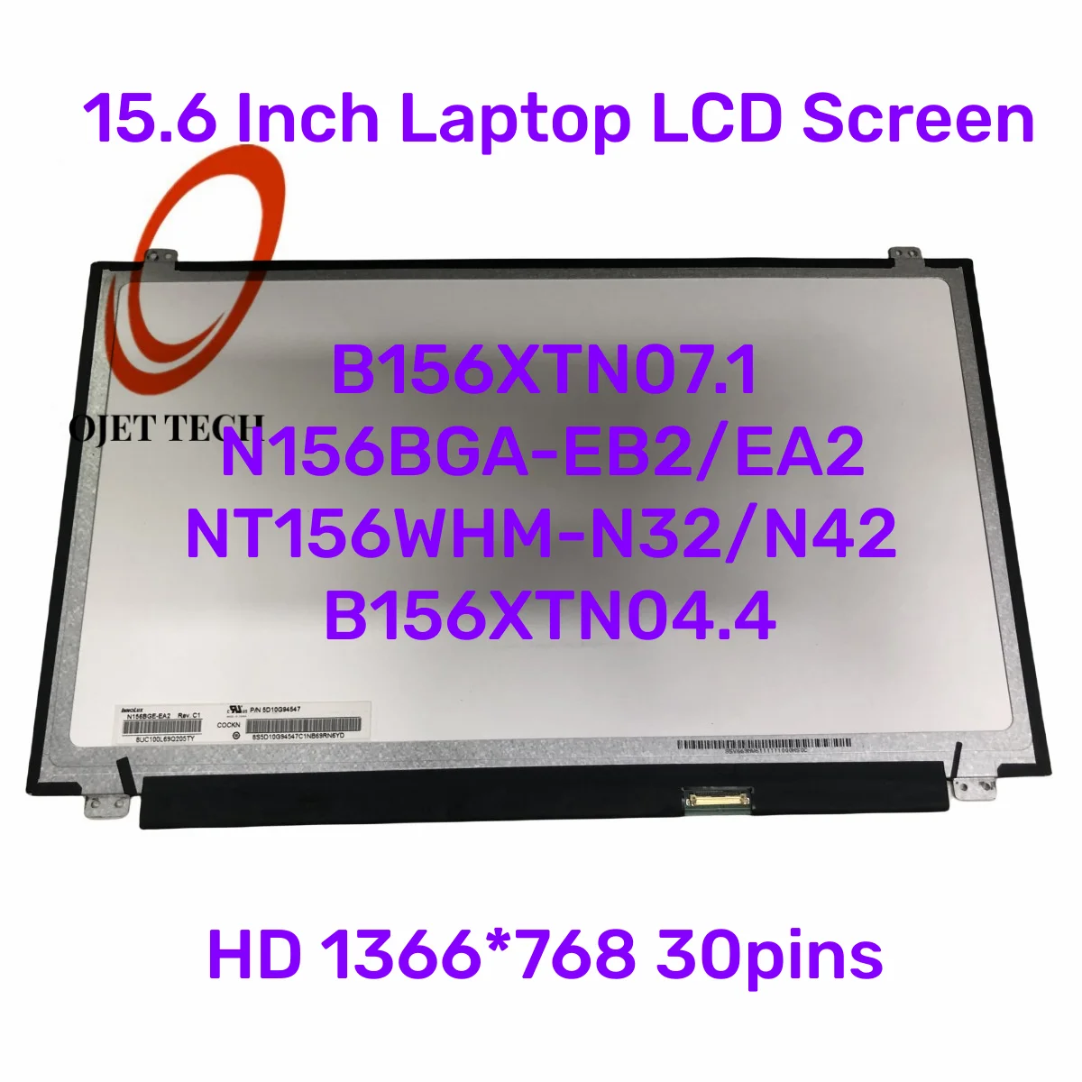 15-6-Inch-EDP-Laptop-LCD-Screen-B156XTN07-1-N156BGA-EB2-NT156WHM-N32 ...