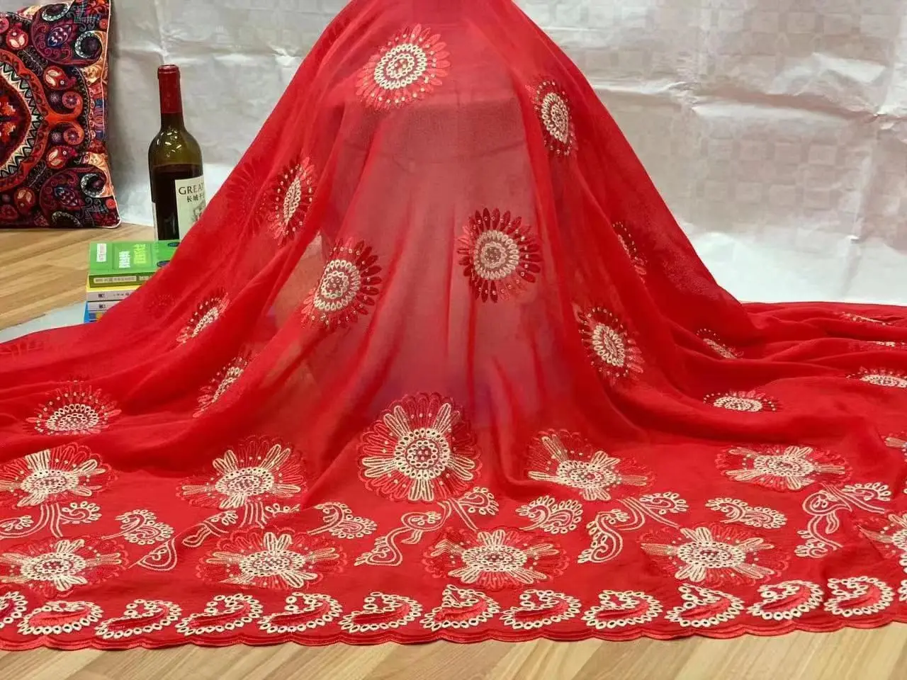 Luxury-Scarf-High-Quality-100-Cotton-Dubai-African-Women-Islamic-Scarf ...