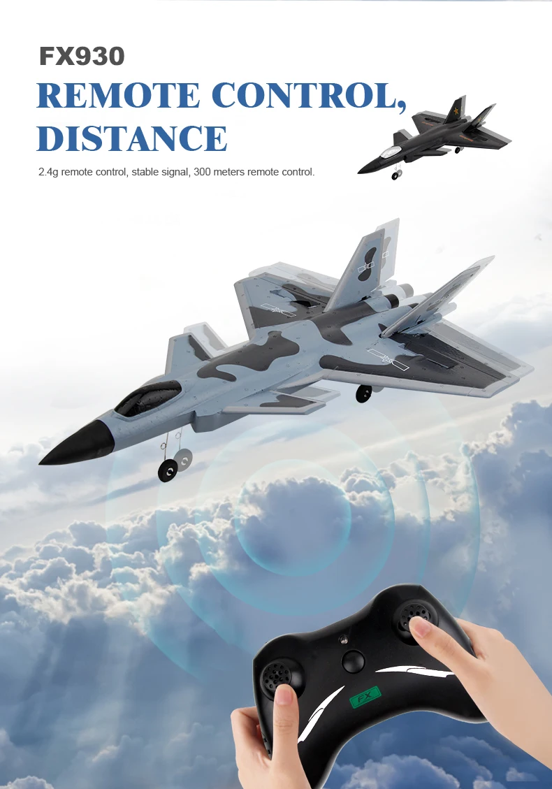 FX930 EPP Foam - Remote Control 2.4G Glider Fixed Wing Model RC Aircra ...