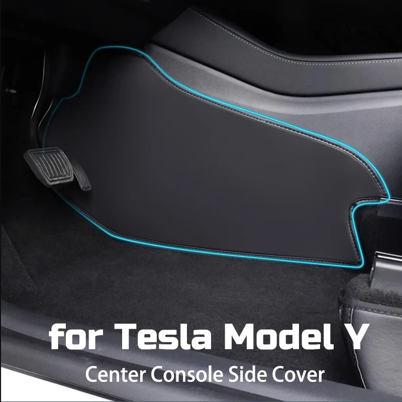 2pcs-Soft-Center-Console-Side-Cover-Protector-for-Tesla-Model-Y-LHD-PU ...