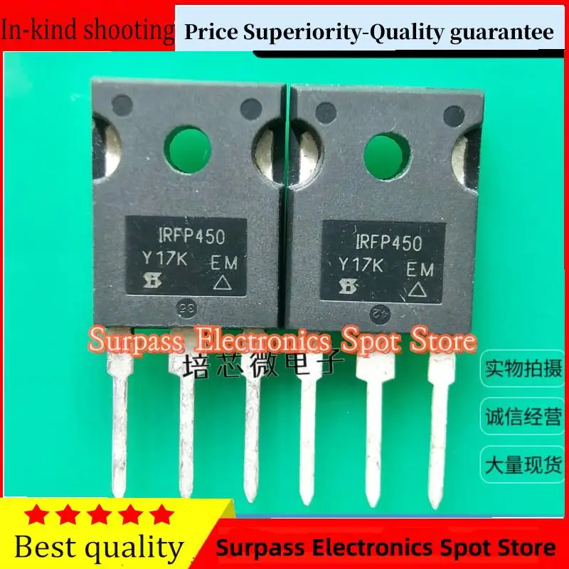 10PCS-100PCS-IRFP450-IRFP450PBF-TO-247-500V14A-Price-Superiority ...