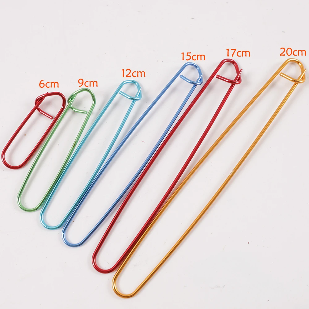 6pcs-Mixed-Color-Aluminum-Safety-Pins-Needle-Pins-Knitting-Sweater ...