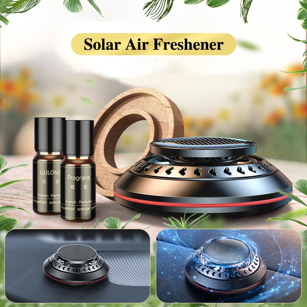 Solar-Car-Air-Freshener-Auto-Original-Perfume-Diffuser-Supplies ...