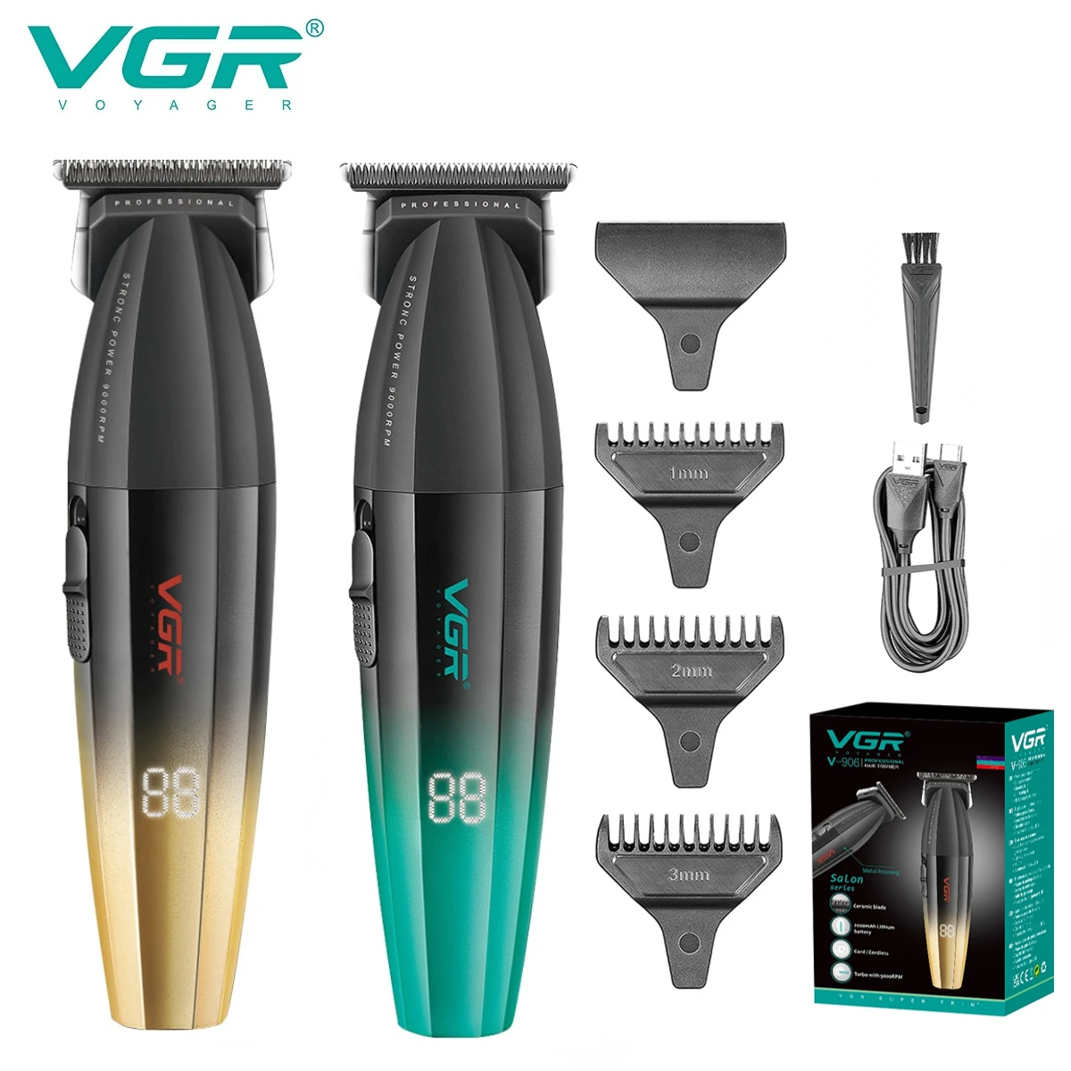 VGR-Cortadora-maquina-de-cortar-cabello-de-pelo-Profesional-Cortadora-cortadora-de-pelo ...