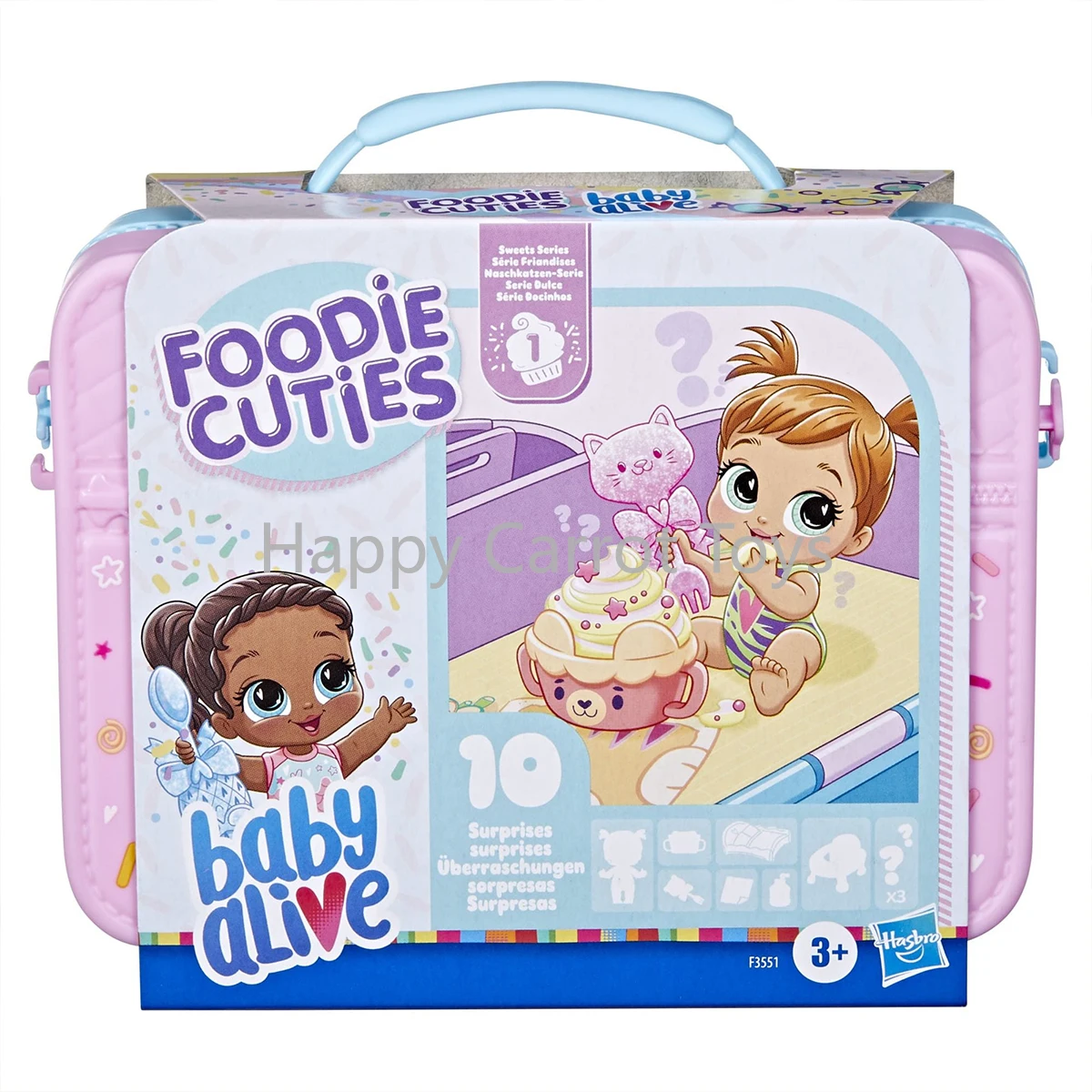 Foodie Cuties Baby Alive Doll Playset con 10 sorpresas Mini muñeca ...
