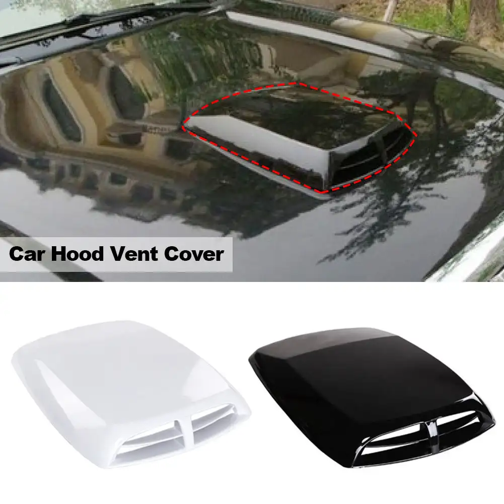 Universal Car Hood Scoop Air Outlet Cover Decoration Air Flow Intake ...
