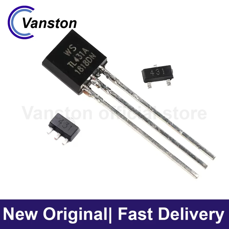 20Pcs-TL431-431A-voltage-regulator-triode-vacuum-tube-or-transistor-TO ...