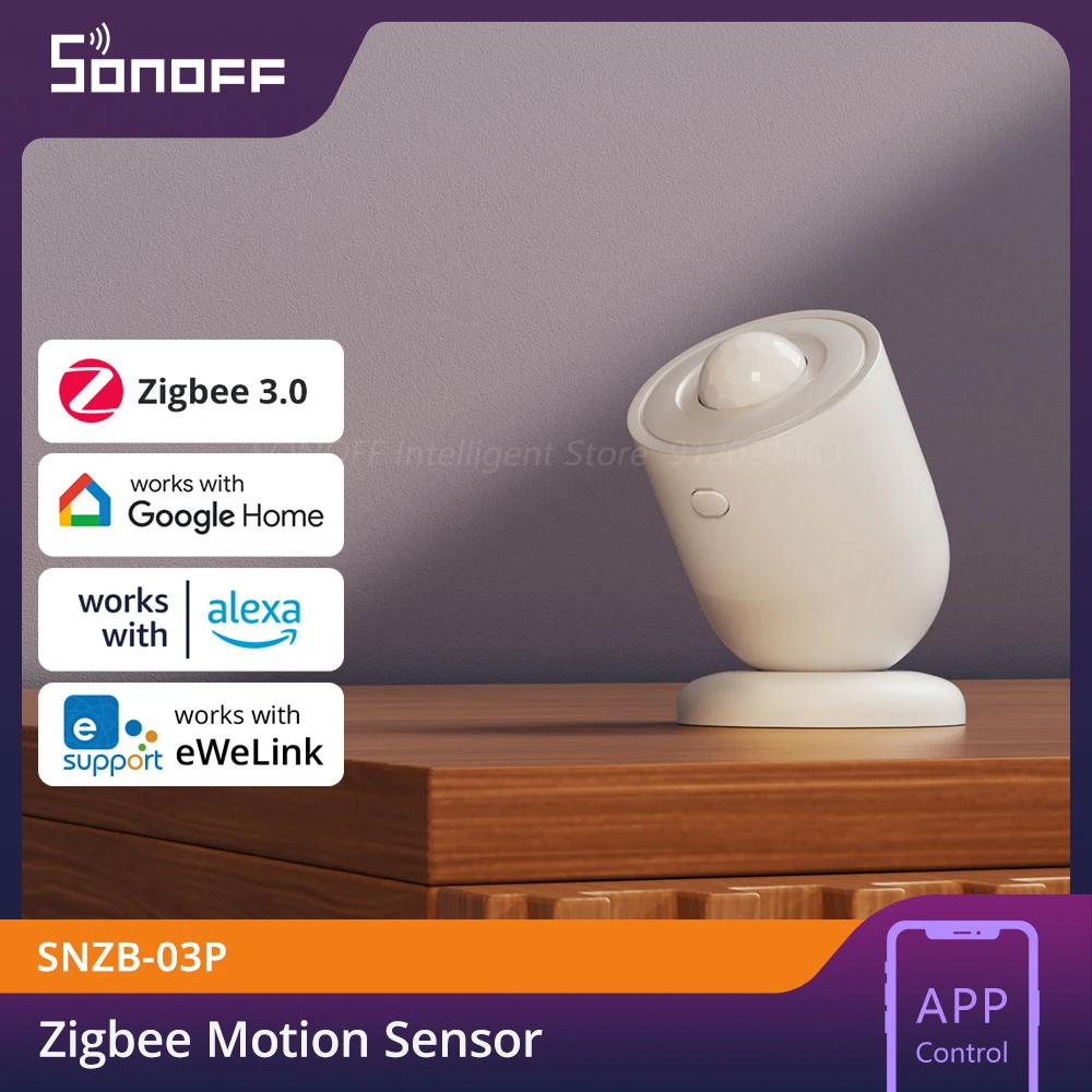SONOFF-SNZB-03P-Zigbee-Motion-Sensor-Smart-Movement-Detector-5-Sec-Faster-Detection-Environment ...